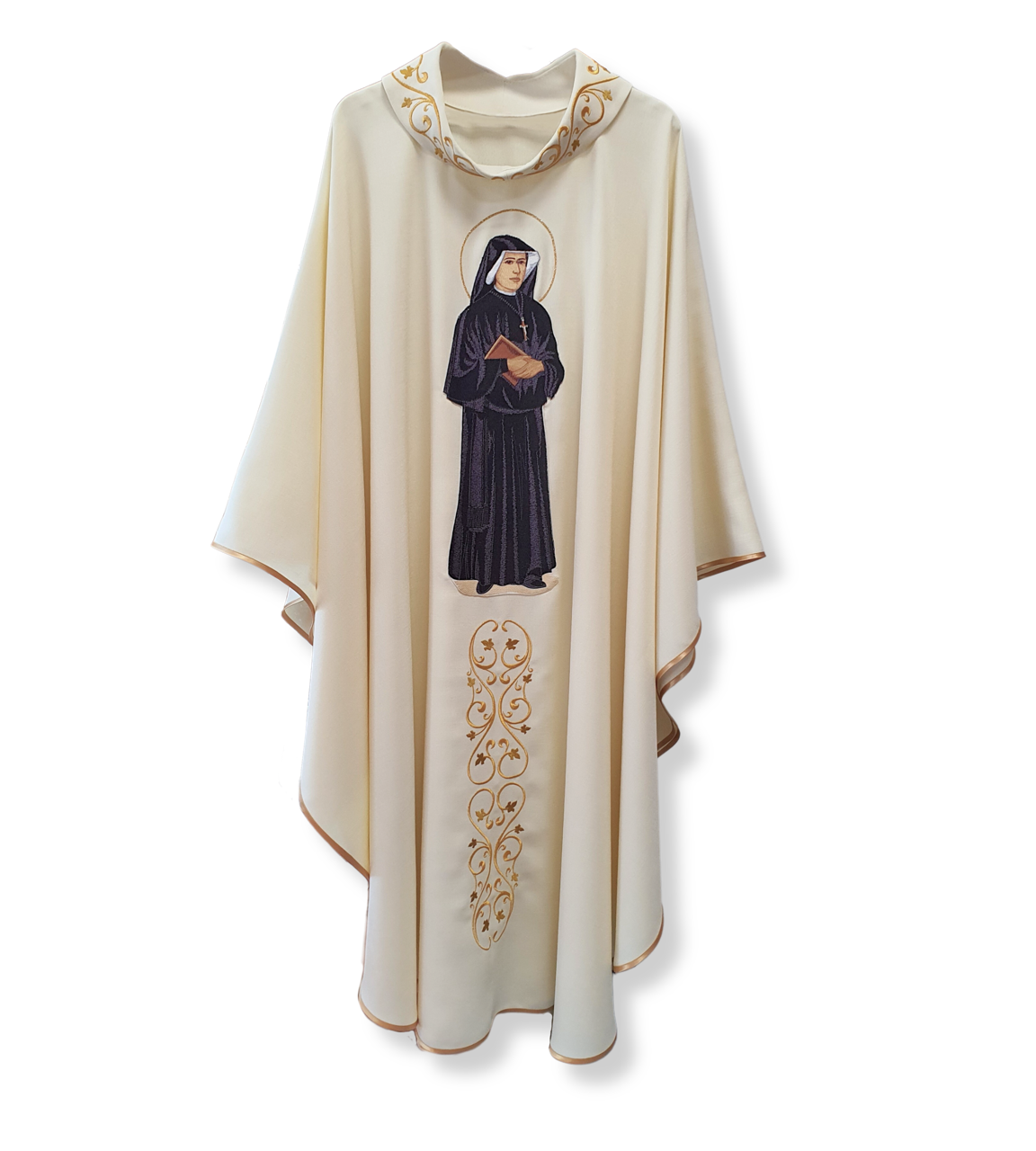 Chasuble with Saint Faustina (embroidered) Sklep z dewocjonaliami ...